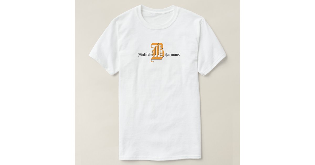 Buffalo Germans Basketball Team Logo T-Shirt | Zazzle