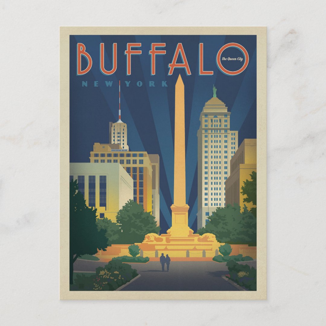 Buffalo, NY Postcard | Zazzle