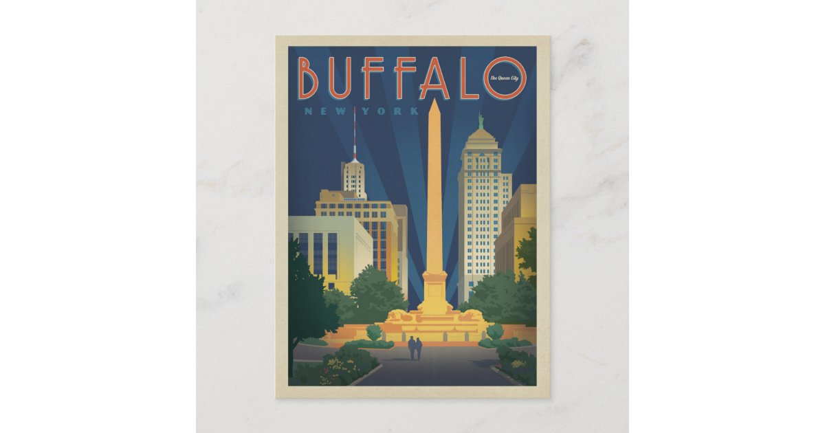 Buffalo, NY Postcard | Zazzle