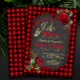 Buffalo Plaid Barbecue Engagement Party Invitation | Zazzle