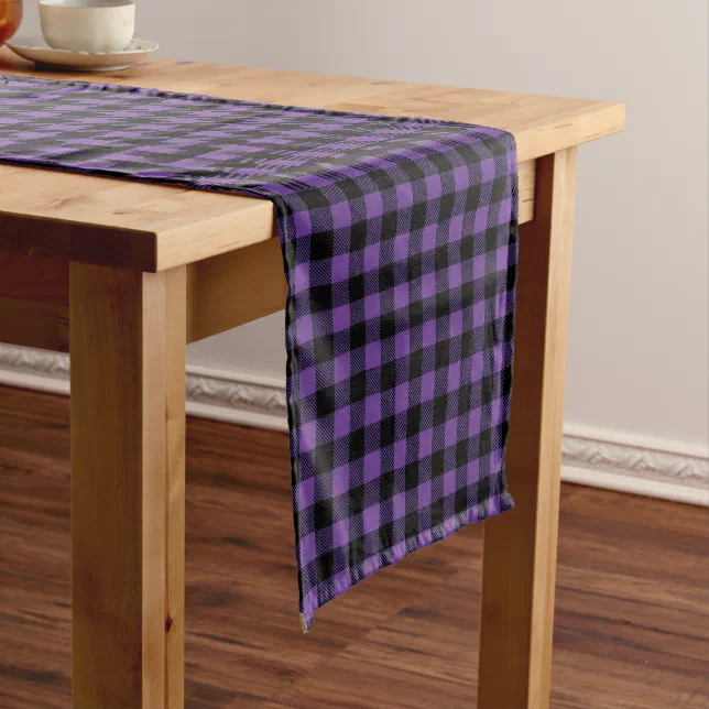 Buffalo Plaid Short Table Runner | Zazzle