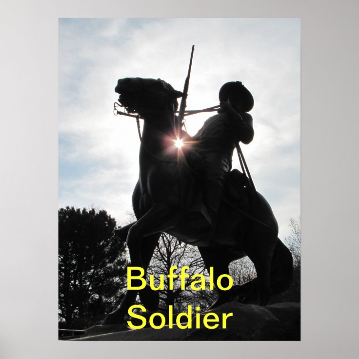 Buffalo Soldier Poster | Zazzle