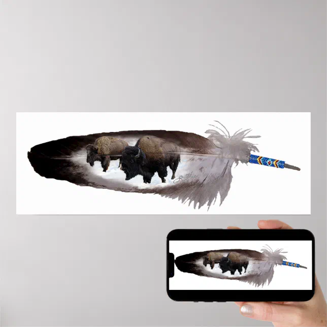 Buffalo Spirit Poster | Zazzle