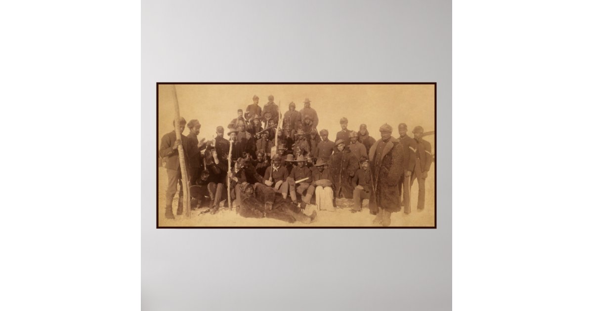 Buffalo Warriors: American Black Fighting Cavalry Poster | Zazzle