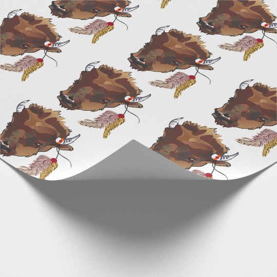 Buffalo Wrapping Paper | Zazzle.com