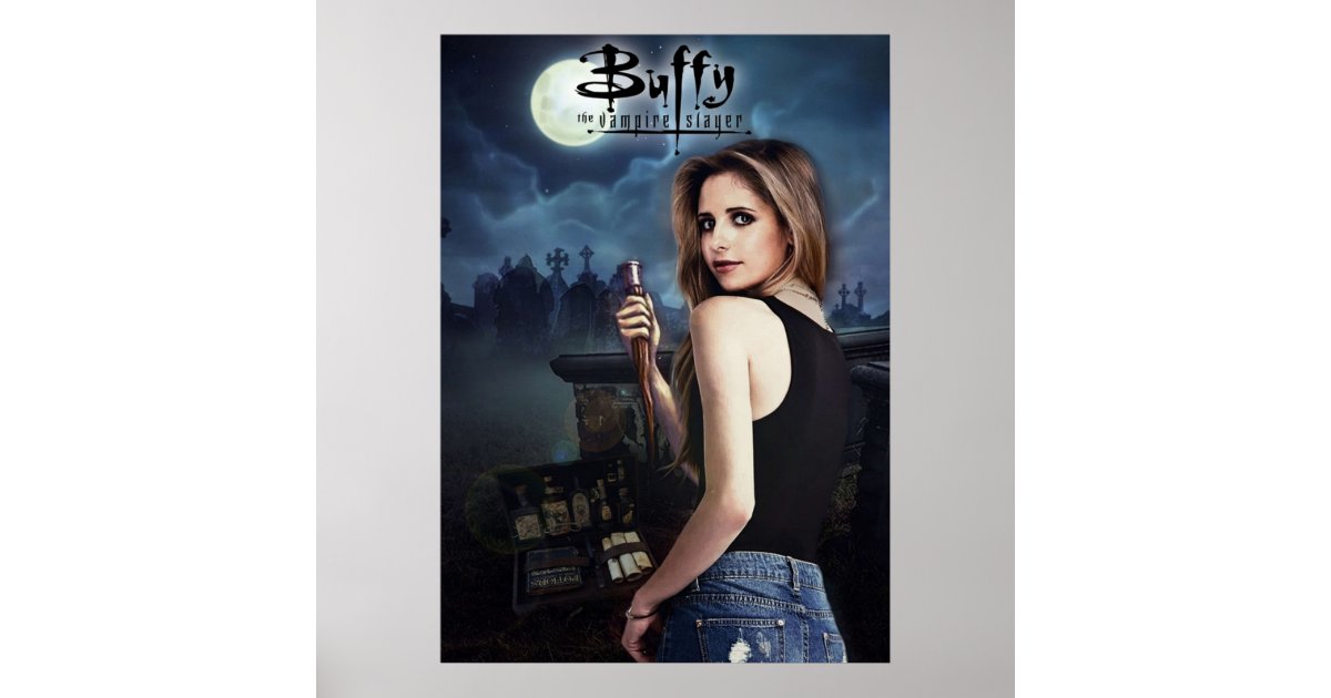 Buffy the vampire slayer poster | Zazzle