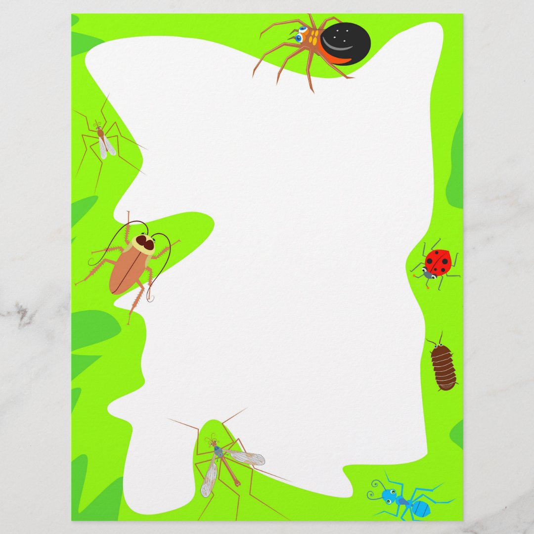 Bug Border | Zazzle