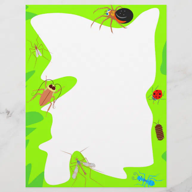 Bug Border | Zazzle