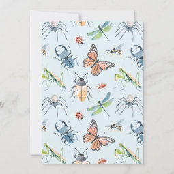 Bug Insect Boy Birthday Invitation | Zazzle