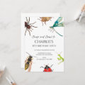 Bug Invitation, Outdoor Birthday, Bug Party, Creep Invitation | Zazzle