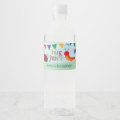 Bug Party Cute Colorful Bug Juice Water Bottle Label | Zazzle