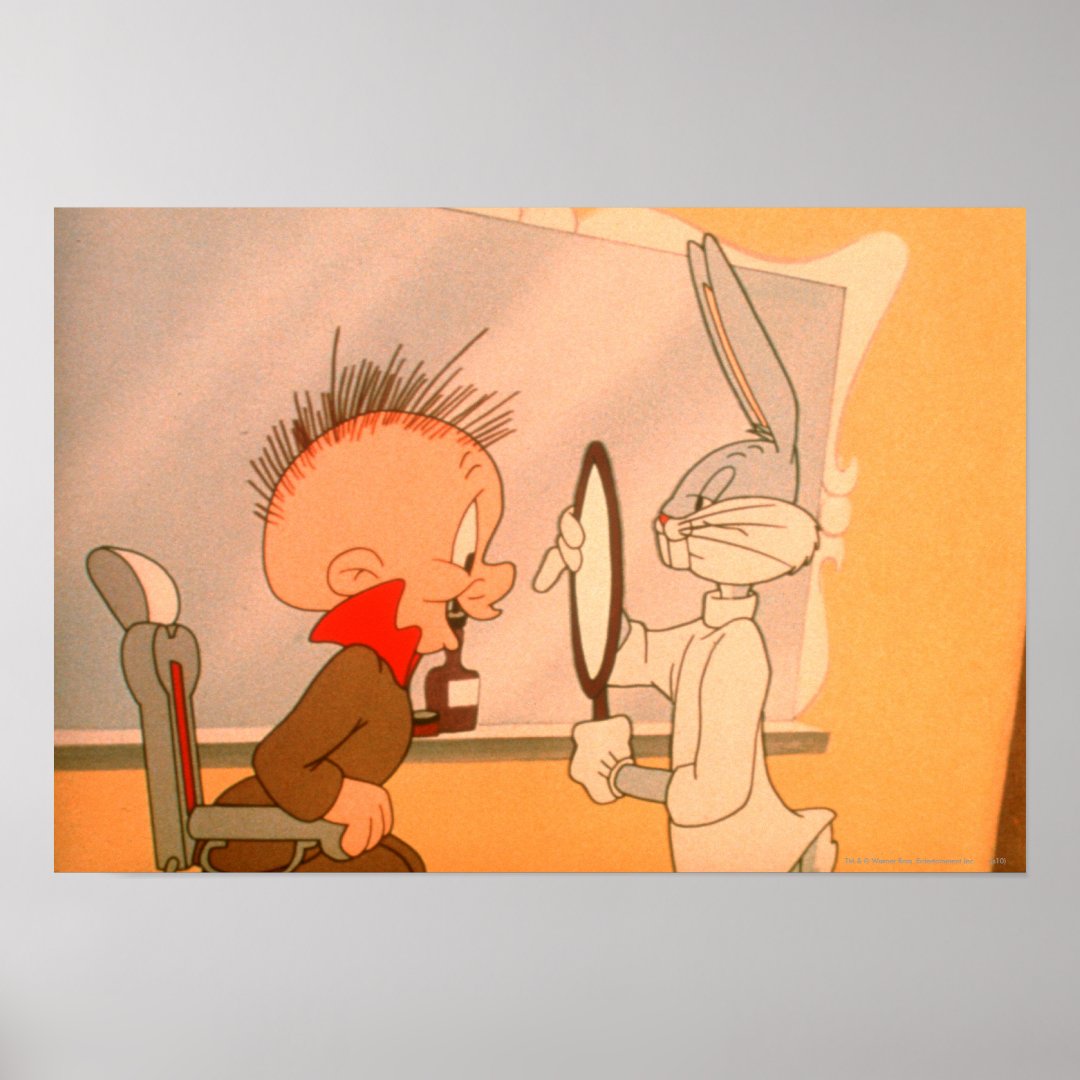BUGS BUNNY™ and ELMER FUDD™ 2 Poster | Zazzle