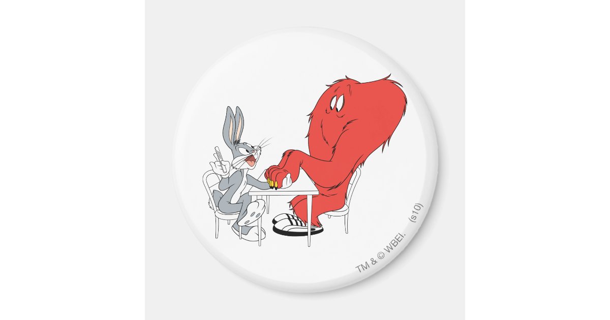 BUGS BUNNY™ and Gossamer Magnet | Zazzle
