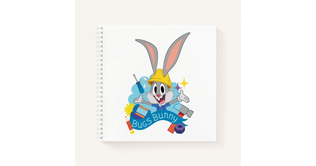 BUGS BUNNY BUILDERS™| BUGS BUNNY™ Character Art Notebook | Zazzle