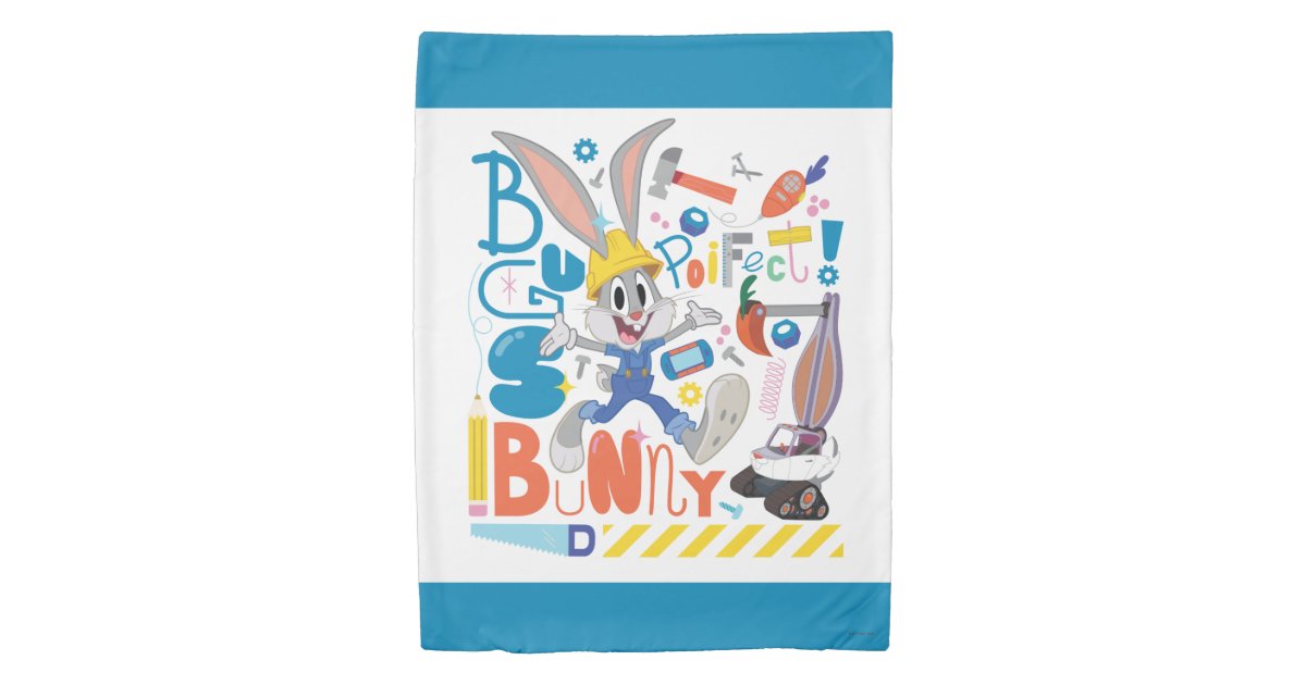 BUGS BUNNY BUILDERS™| BUGS BUNNY™ Work Tools Duvet Cover | Zazzle