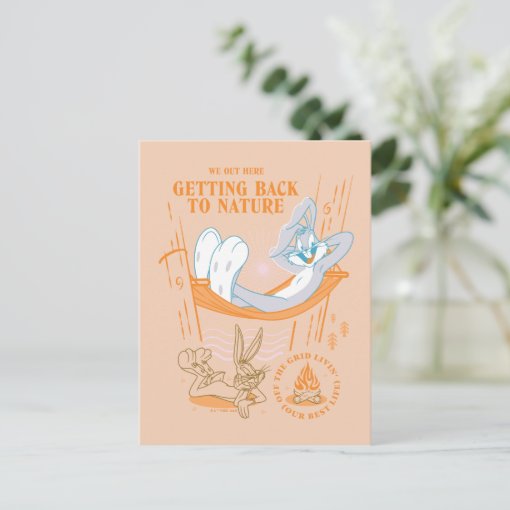 BUGS BUNNY™ Getting Back To Nature Postcard | Zazzle