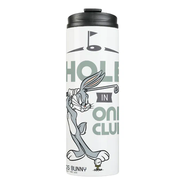 BUGS BUNNY™ Golfing - Hole in One Club Thermal Tumbler | Zazzle
