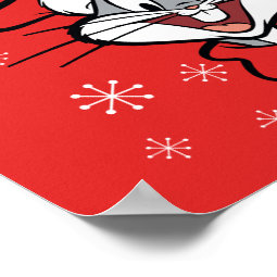 BUGS BUNNY™ Holiday Cheer Poster | Zazzle