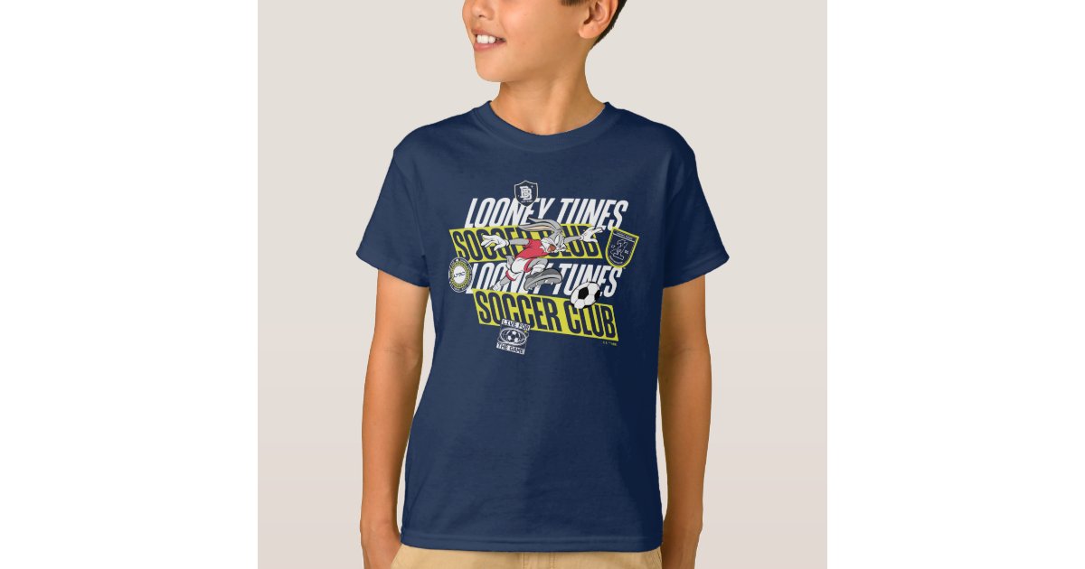 BUGS BUNNY™ LOONEY TUNES™ Soccer Club T-Shirt | Zazzle