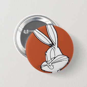 BUGS BUNNY™ Mischievous Button | Zazzle