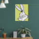 BUGS BUNNY™ Mischievous Poster | Zazzle