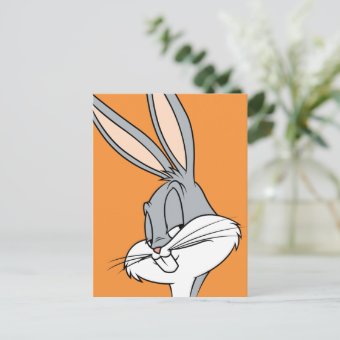 BUGS BUNNY™ Sideways Glance Postcard | Zazzle