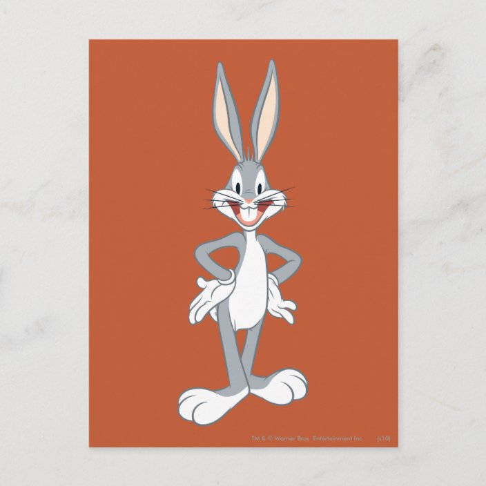 BUGS BUNNY™ Standing Postcard | Zazzle.com