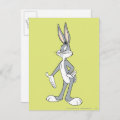 BUGS BUNNY™ Standing Postcard | Zazzle