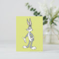 BUGS BUNNY™ Standing Postcard | Zazzle