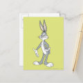 BUGS BUNNY™ Standing Postcard | Zazzle