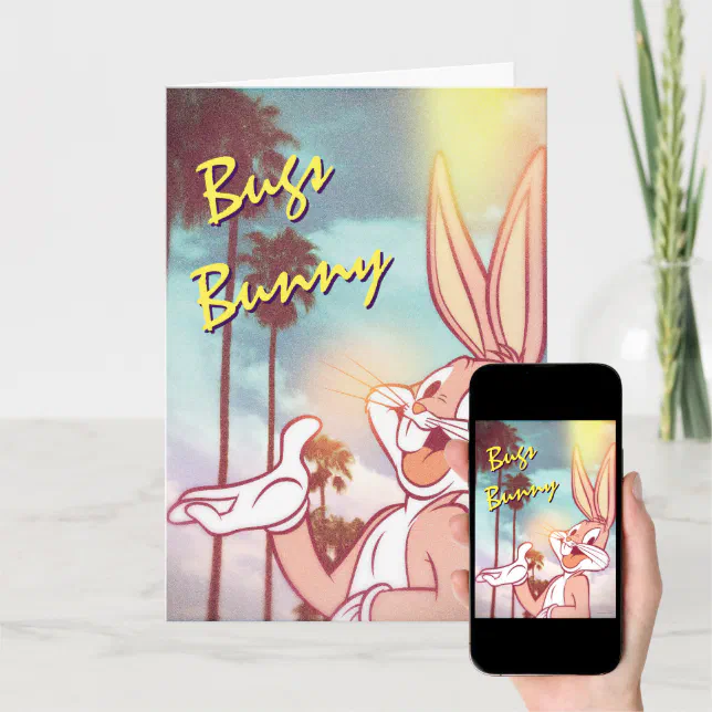 BUGS BUNNY™ Vacation Photo Card | Zazzle