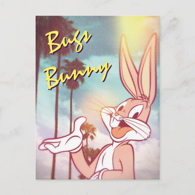 BUGS BUNNY™ Vacation Photo Postcard | Zazzle