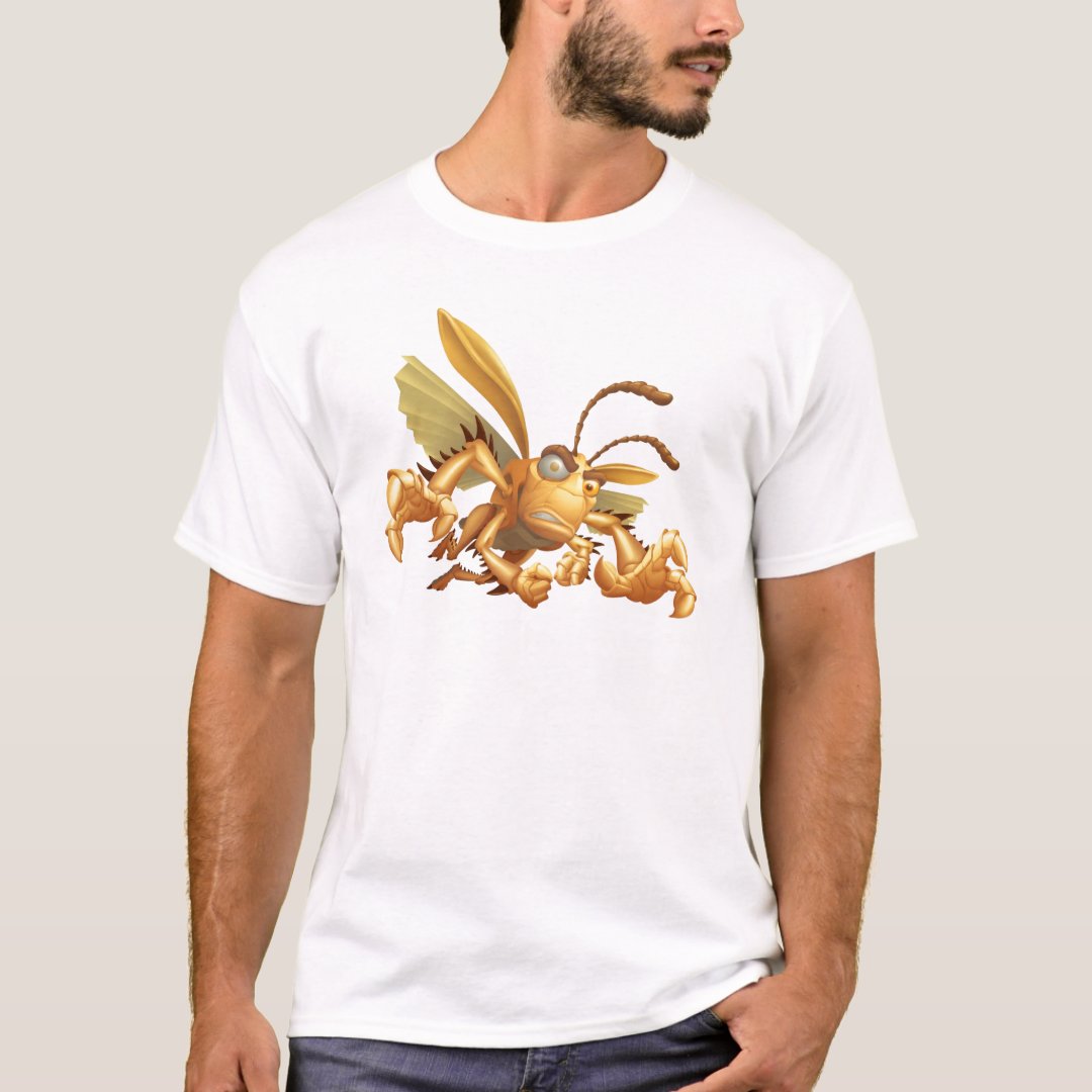 Bug's Life Hopper evil grasshopper flying grabbing T-Shirt | Zazzle