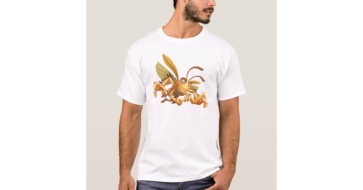 Bug's Life Hopper evil grasshopper flying grabbing T-Shirt | Zazzle