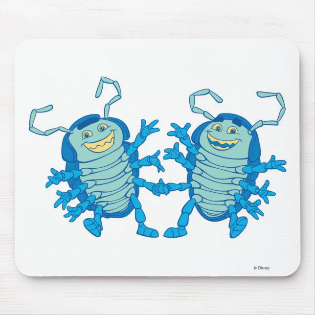 Bug's Life Tuck and Roll rollie pollies beetles Mouse Pad | Zazzle