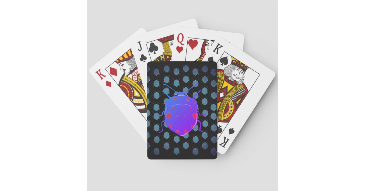 Bugs poker cards | Zazzle