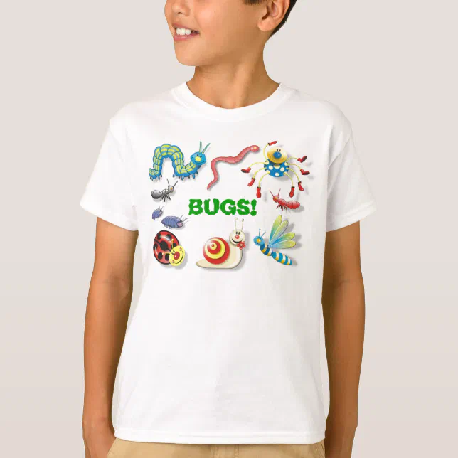 'BUGS!' T-Shirt | Zazzle