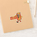 BUH BYE BACON CUTE ANIME BACON PUN STICKER | Zazzle