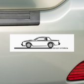 Buick Grand National Black Car Bumper Sticker | Zazzle
