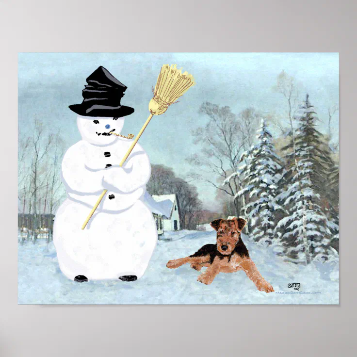 Build a Snowman Poster | Zazzle