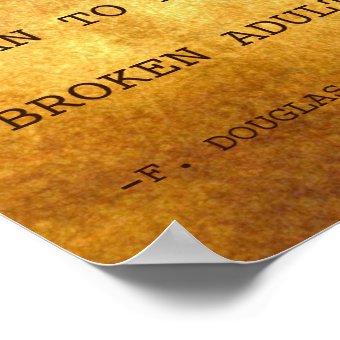 Build Strong Children Inspirational Quote Poster | Zazzle