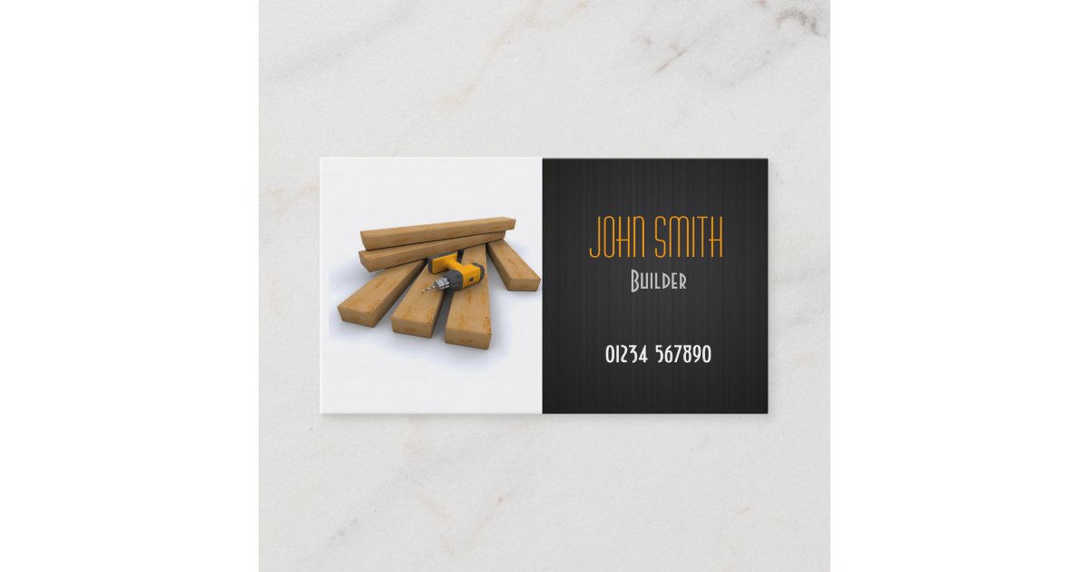 Builders/Construction Business Card | Zazzle