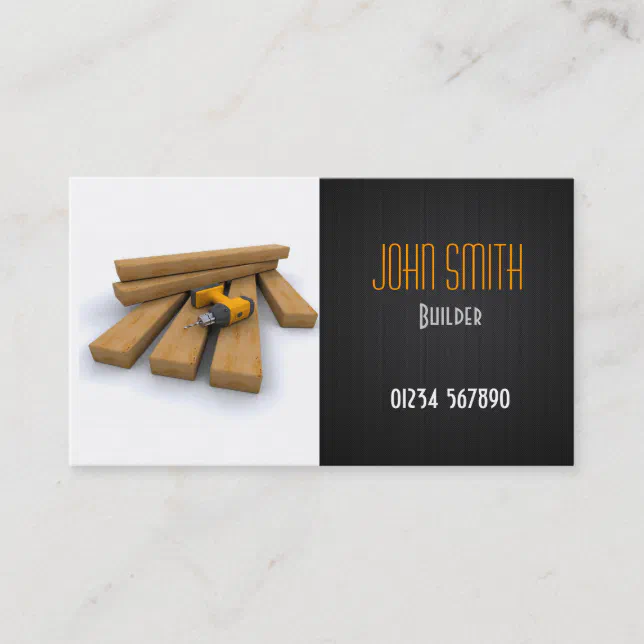 Builders/Construction Business Card | Zazzle