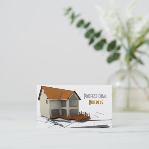 Builders/Construction Business Card | Zazzle