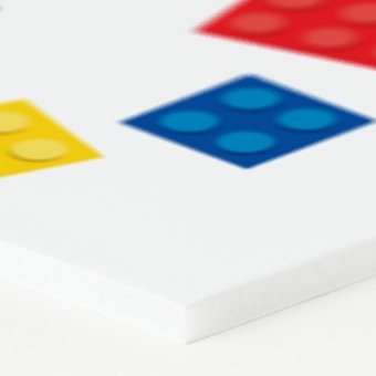 Building Blocks Birthday Party Welcome Poster | Zazzle