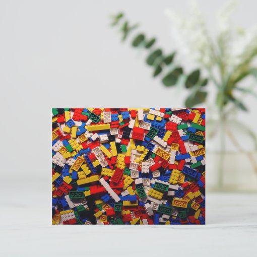 Building Blocks Postcard | Zazzle
