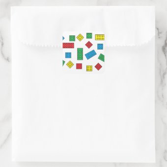 "Building Blocks" Stickers | Zazzle