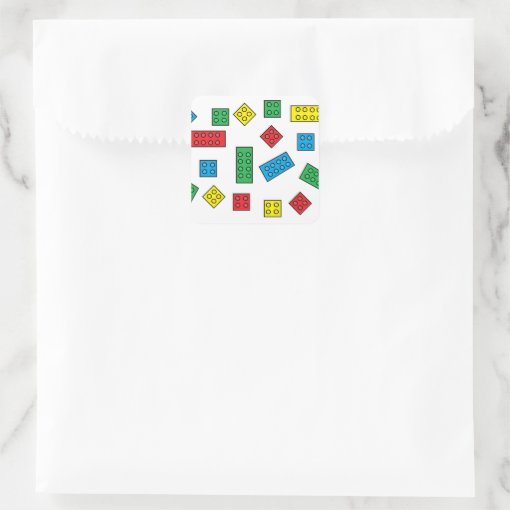 "Building Blocks" Stickers | Zazzle