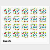 "Building Blocks" Stickers | Zazzle
