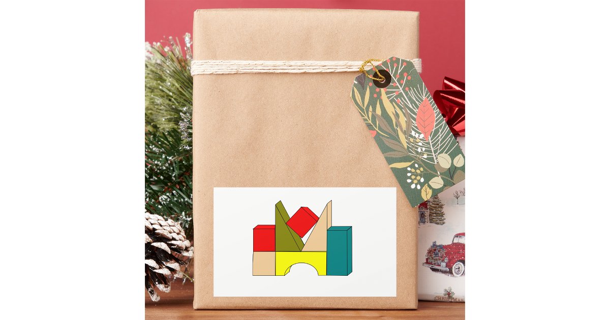 Building Blocks Stickers | Zazzle